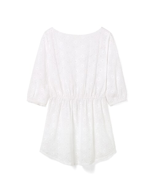 LOVFEE（ラッフィ）の「氣質花朵縷空七分傘擺上衣（）」 - WEAR