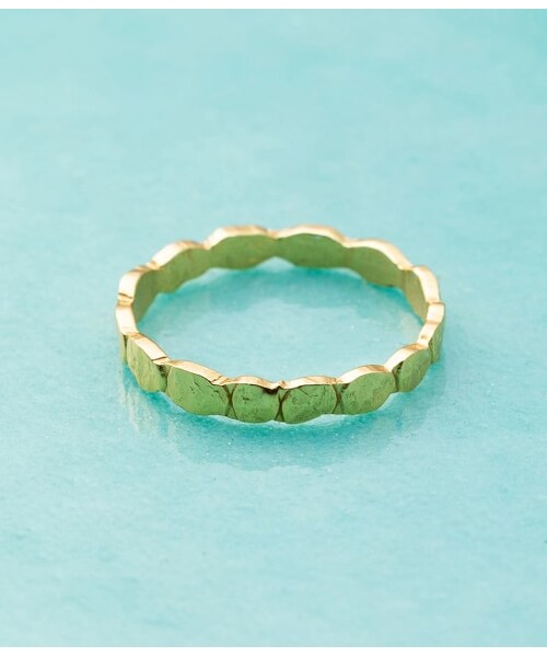 Maison Kitsune（メゾンキツネ）の「【LeeLoobird】UNIT NUAGE リング(k22GP)（）」 - WEAR