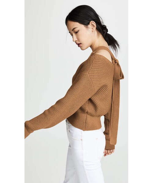 ADEAM（アディアム）の「Adeam Halter Cardigan（カーディガン/ボレロ）」 - WEAR