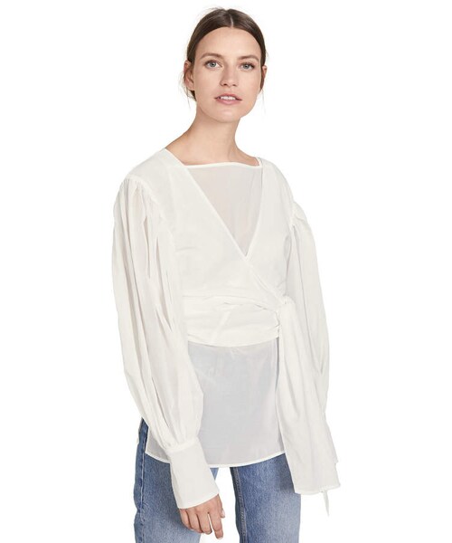 ADEAM（アディアム）の「Adeam Layered Tied Sash Shirt（）」 - WEAR