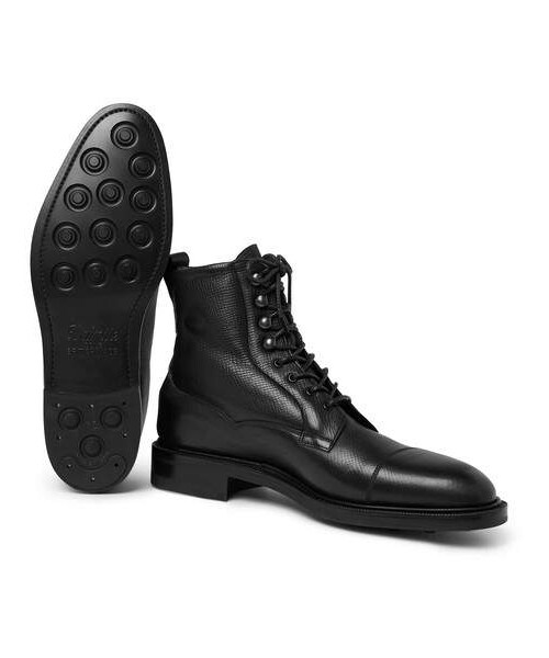 Edward Green（エドワードグリーン）の「Edward Green Galway Shearling-Lined Textured ...