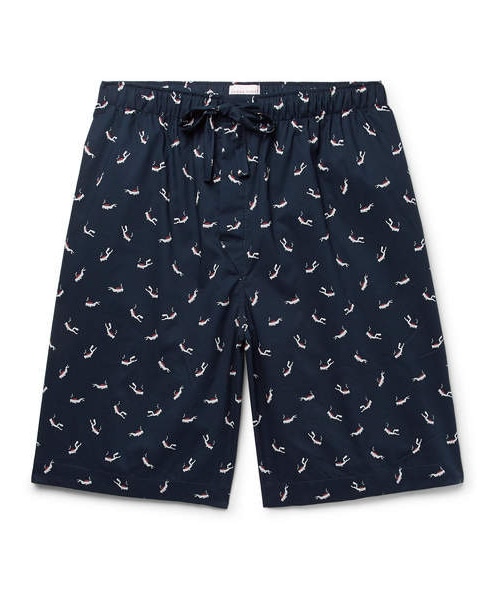 Derek Rose （-）の「Derek Rose Nelson Printed Cotton-Batiste Pyjama Shorts ...
