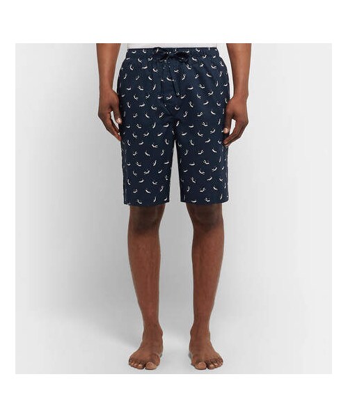 Derek Rose （-）の「Derek Rose Nelson Printed Cotton-Batiste Pyjama Shorts ...