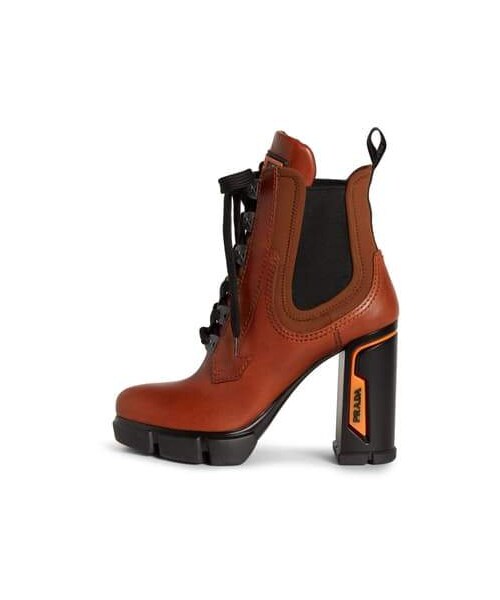 PRADA（プラダ）の「Prada Platform Block Heel Boot（ブーツ）」 - WEAR