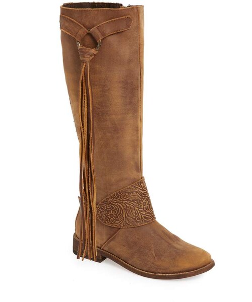 VERY VOLATILE（ヴェリーヴォラタイル）の「Very Volatile Cobblestone Fringe Riding Boot ...