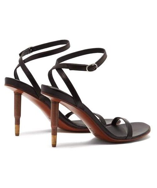 VETEMENTS（ヴェトモン）の「Vetements - Killer Bullet Heel Leather Sandals ...