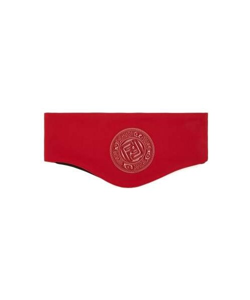 FENDI（フェンディ）の「Fendi - Logo Applique Neoprene Headband - Womens - Red ...