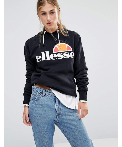ellesse（エレッセ）の「Ellesse Classic Oversized Pullover Hoodie With Front Logo（スウェット）」 - WEAR