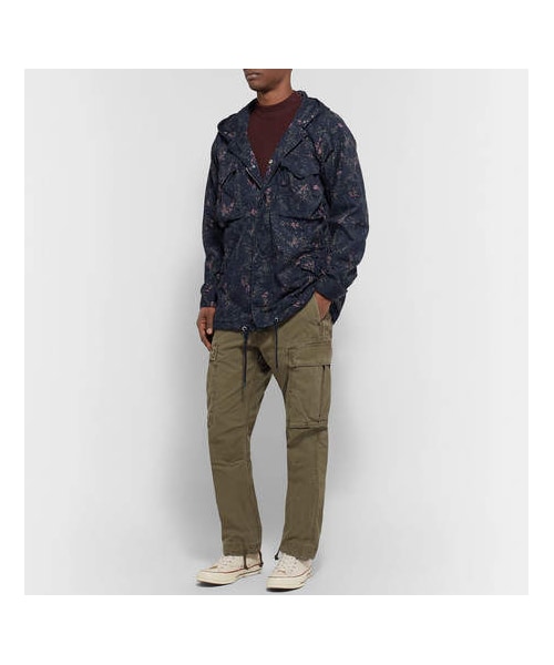 nonnative（ノンネイティブ）の「nonnative + Liberty London Hunter Printed Cotton-Twill Hooded Field Jacket ...