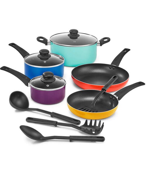 B.ella（ビーエラ）の「Bella 12-Pc. Multi Colored Cookware Set（キッチンツール）」 - WEAR