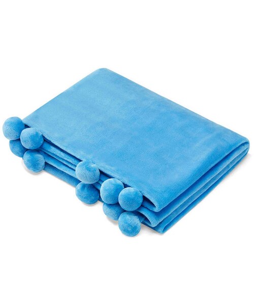 Azalea（アゼリア）の「Azalea Skye Salma Pom Pom Turquoise Ultra Soft Plush ...