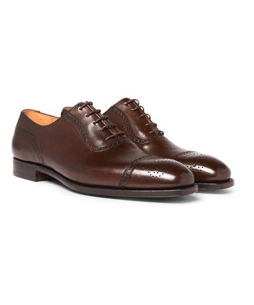 George Cleverley（ジョージクレバリー）の「George Cleverley Adam Cap-Toe Leather ...