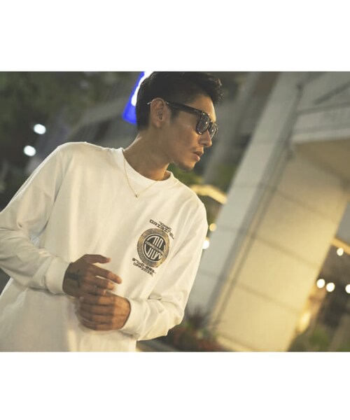 DOWBL（ダブル）の「Botanical Greca Logo Long Sleeve（）」 - WEAR