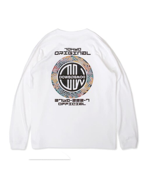 DOWBL（ダブル）の「Botanical Greca Logo Long Sleeve（）」 - WEAR