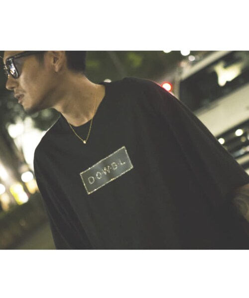 DOWBL（ダブル）の「Chillax Box Logo Short Sleeve（）」 - WEAR