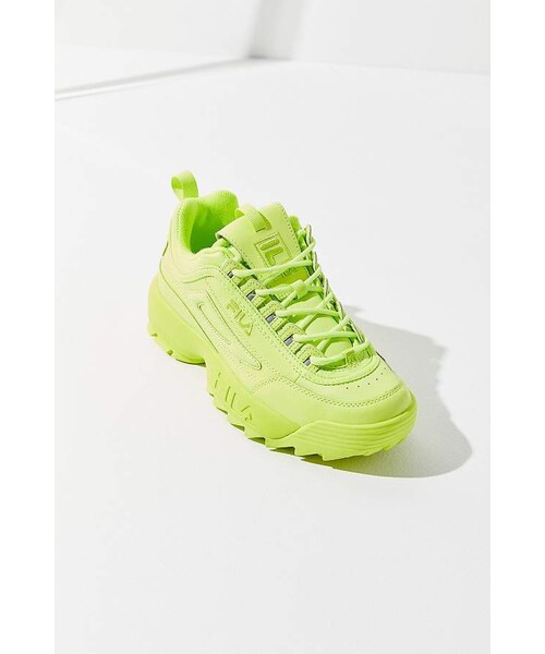 FILA（フィラ）の「FILA Disruptor 2 Mono Neon Sneaker（スニーカー）」 - WEAR