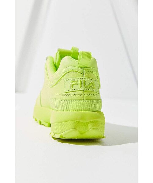 FILA（フィラ）の「FILA Disruptor 2 Mono Neon Sneaker（スニーカー）」 - WEAR