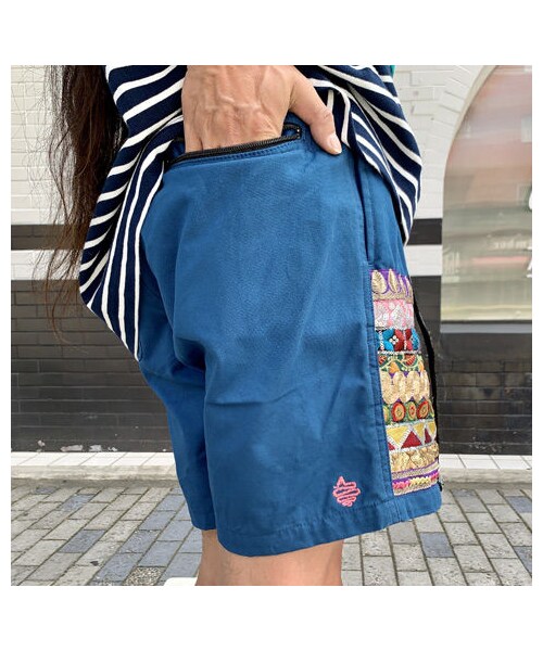 ALDIES（アールディーズ）の「Spangle Short PT(Navy)（その他パンツ）」 - WEAR