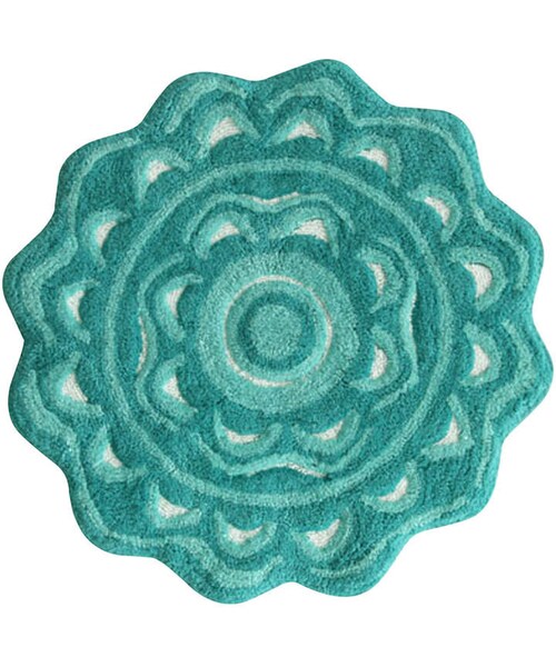 Jessica Simpson（ジェシカシンプソン）の「Jessica Simpson Medallion 26" Round Cotton ...