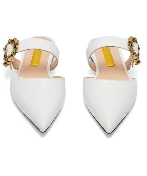 RUPERT SANDERSON（ルパートサンダーソン）の「Rupert Sanderson - Crystal Embellished ...