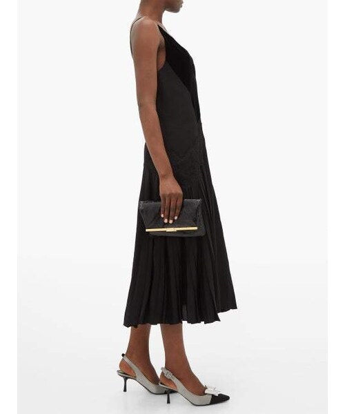 Gabor（ガボール）の「Fabrizio Viti - Gabor Bow Embellished Satin Slingback ...