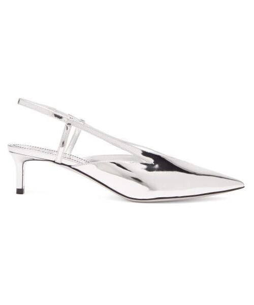 GIVENCHY（ジバンシイ）の「Givenchy - Mirror Kitten Heel Slingback Pumps - Womens ...