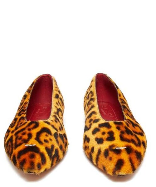 MARNI（マルニ）の「Marni - Piercing Leopard Print Calf Hair Pumps - Womens ...