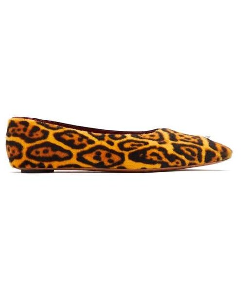 MARNI（マルニ）の「Marni - Piercing Leopard Print Calf Hair Pumps - Womens ...