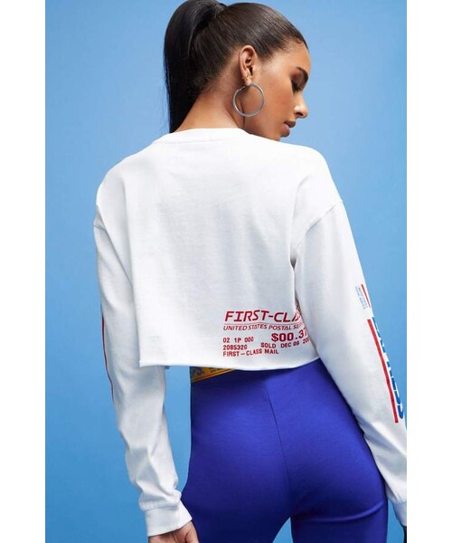 FOREVER 21（フォーエバー トゥエンティーワン）の「Forever 21 USPS Express Crop Top（）」 - WEAR