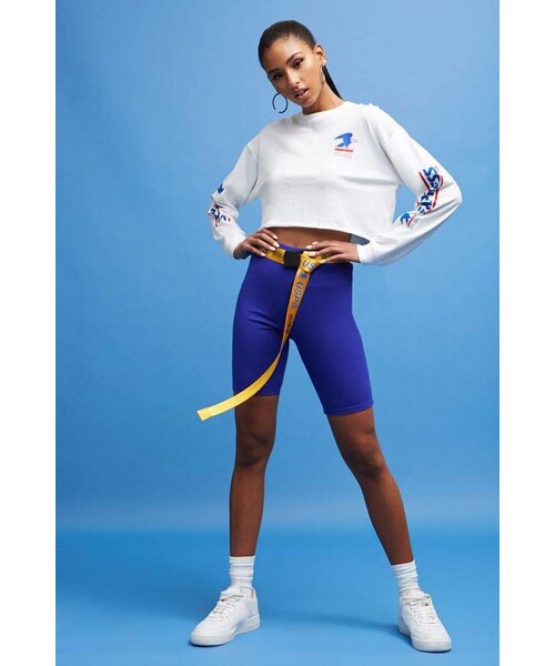 FOREVER 21（フォーエバー トゥエンティーワン）の「Forever 21 USPS Express Crop Top（）」 - WEAR