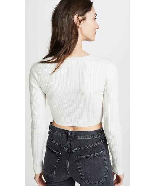 KSUBI（スビ）の「Ksubi Bolt Long Sleeve Crop Top（）」 - WEAR