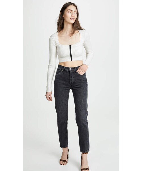 KSUBI（スビ）の「Ksubi Bolt Long Sleeve Crop Top（）」 - WEAR