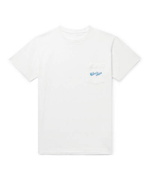 Velva Sheen（ベルバシーン）の「Velva Sheen Logo-Print Cotton-Jersey T-Shirt（Tシャツ ...