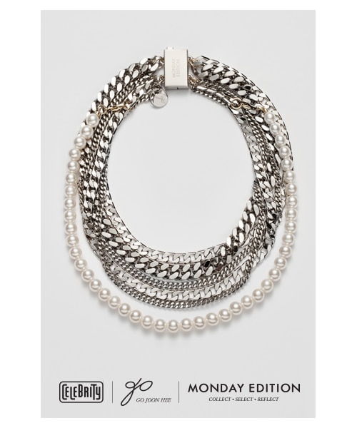 MONDAY EDITION（マンデイ エディション）の「고준희 'GO' three way chain necklace（）」 - WEAR