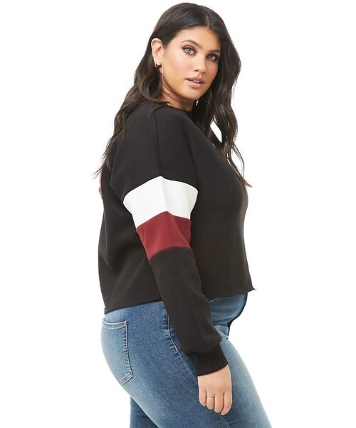 Forever 21（フォーエバー トゥエンティーワン）の「Forever 21 Plus Size Colorblock ...