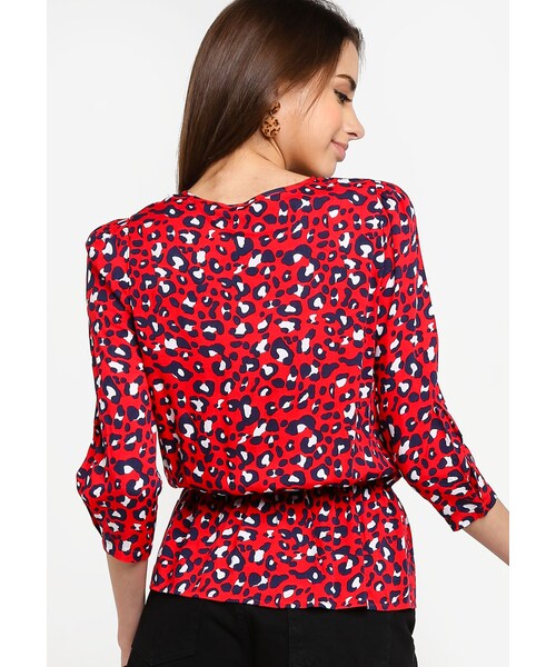 Something Borrowed（サムシングボロウド）の「Keyhole Wrap Long Sleeve Top（）」 - WEAR