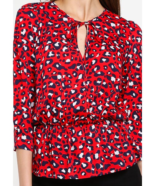 Something Borrowed（サムシングボロウド）の「Keyhole Wrap Long Sleeve Top（）」 - WEAR