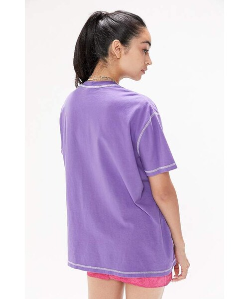 LAZY OAF（レイジーオーフ）の「Lazy Oaf Contrast Stitch Logo Tee（Tシャツ/カットソー）」 - WEAR