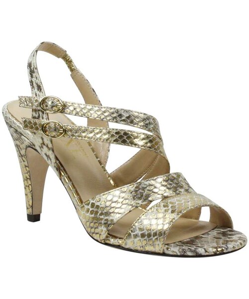 J. Renee（ジェイレニー）の「J. Renee Carro Snake Embossed Strappy Sandal（その他シューズ ...