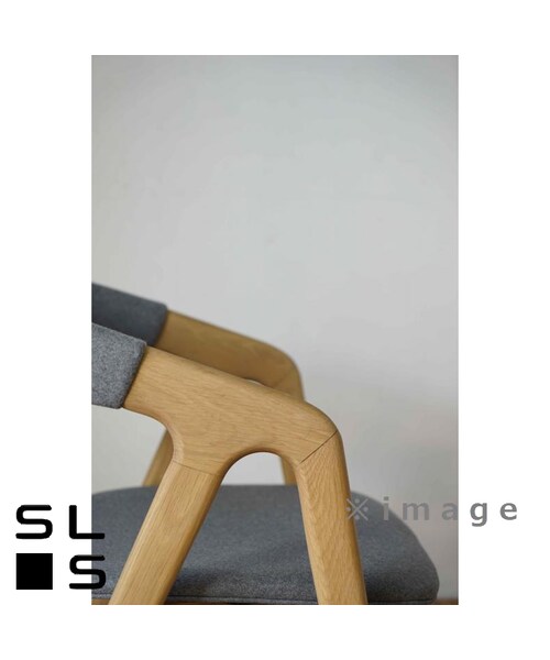 no brand（ノーブランド）の「NAT CHAIR ナットチェア W554/D550/H780/SH430mm オーク材使用 ダイニング ...