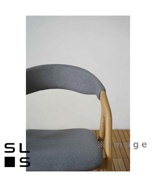 no brand（ノーブランド）の「NAT CHAIR ナットチェア W554/D550/H780/SH430mm オーク材使用 ダイニング ...