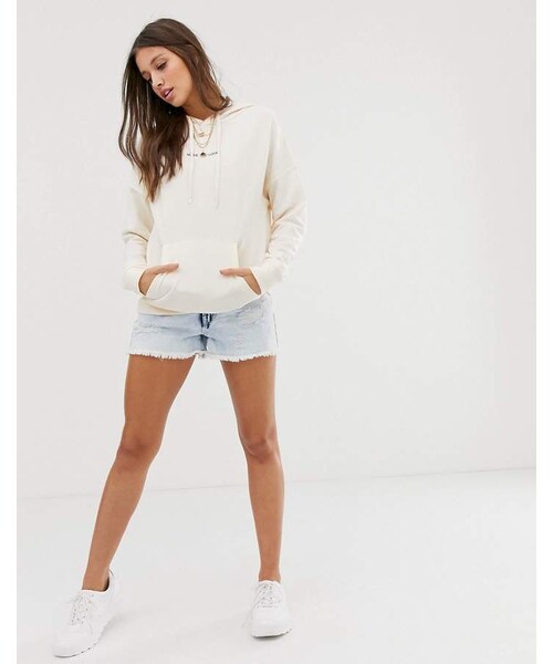 New look（ニュールック）の「New Look made you look slogan hoody（スウェット）」 - WEAR