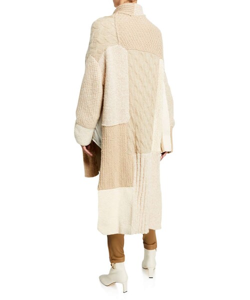 Rosetta Getty（ロゼッタゲッティ）の「Rosetta Getty Mohair Patchwork Cardigan（カーディガン ...