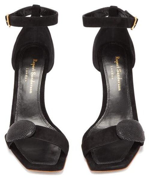 Rupert Sanderson（ルパートサンダーソン）の「Rupert Sanderson - Melissa Pebble Suede ...