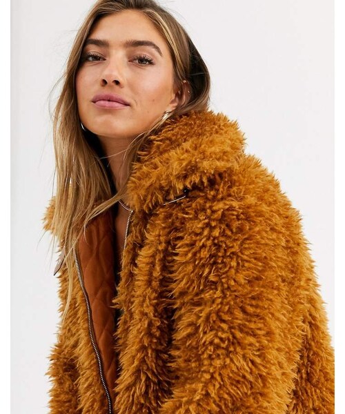 URBAN CODE（アーバンコード）の「Urbancode short coat in super borg（）」 - WEAR