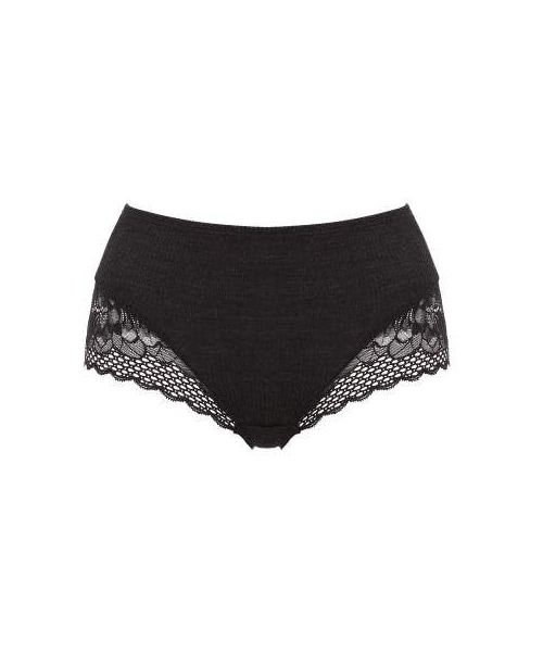Hanro（ハンロ）の「Hanro - Rubina Mid Rise Wool Blend Briefs - Womens - Black ...