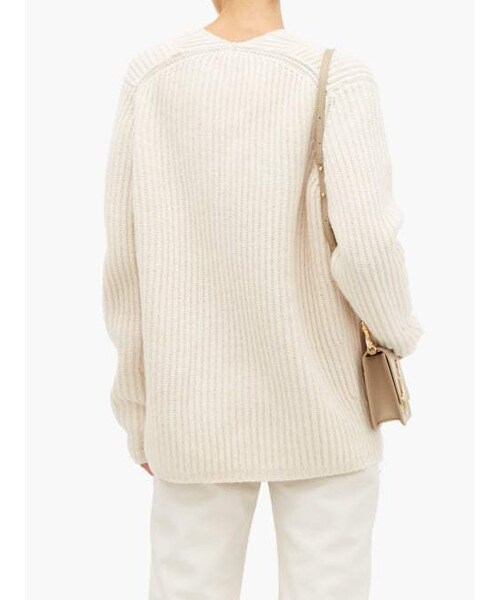 Acne Studios（アクネストゥディオズ）の「Acne Studios - Keborah V Neck Wool Sweater ...
