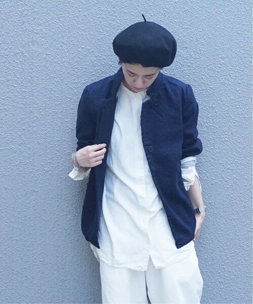 journal standard luxe（ジャーナルスタンダード ラックス）の「マオカラージャケット(LI/WO/CO)（ジャケット ...