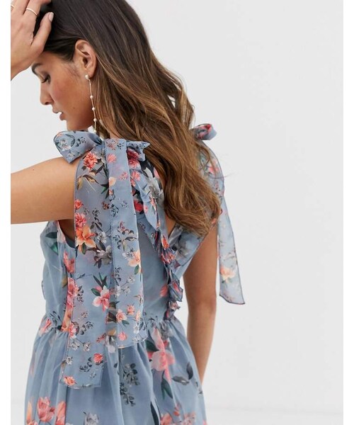 French Connection （-）の「French Connection floral midi dress（ワンピース）」 - WEAR