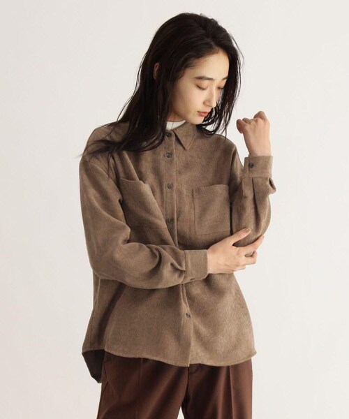 OZOC（オゾック）の「[洗える]コーデュロイシャツ（）」 - WEAR